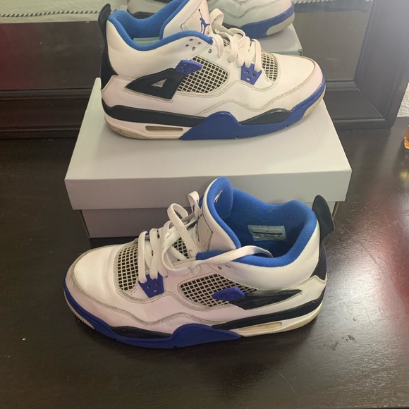 Jordan | Shoes | These Are Jordan 4s Whiteblueblack | Poshmark